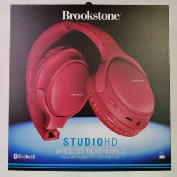 Brookstone | Headphones | Brookstone Studio Hr Wireless Headphones ...